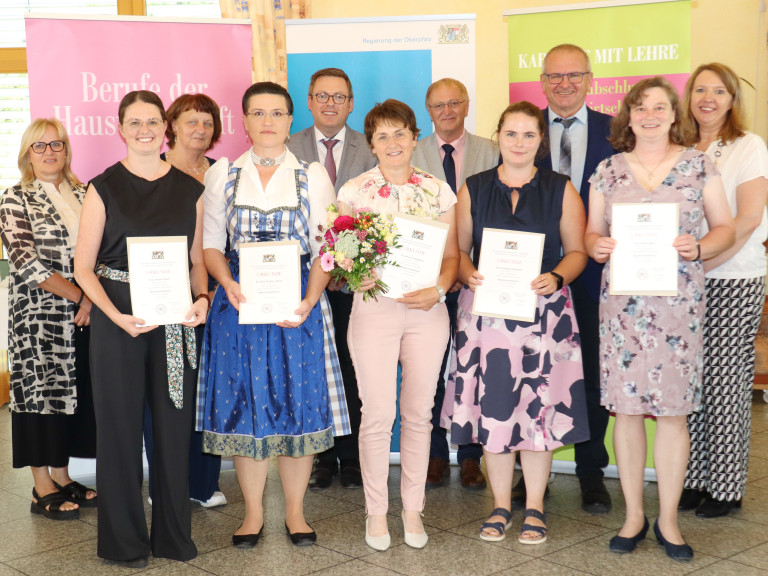 Feierliche Freisprechungsfeier der Hauswirtschaft in der Oberpfalz | Bayerischer Bauernverband